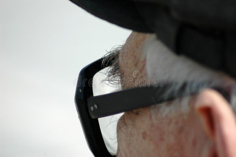 Old man and glasses stock photo. Image of spectacles, book - 452572