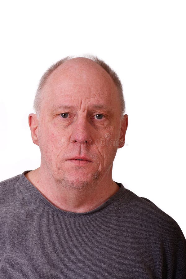 Sad lonely elderly man stock photo. Image of dispirited - 25601502