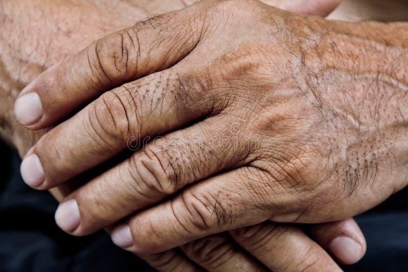 Old man hand stock photo. Image of sign, skin, hands - 31178918