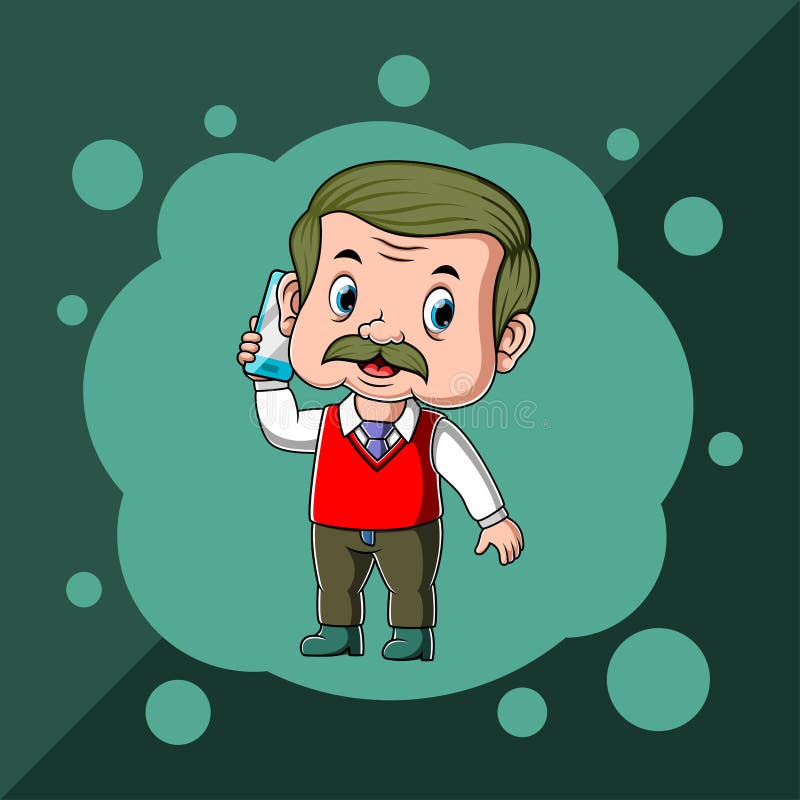 Father Calling Phone Stock Illustrations – 85 Father Calling Phone ...