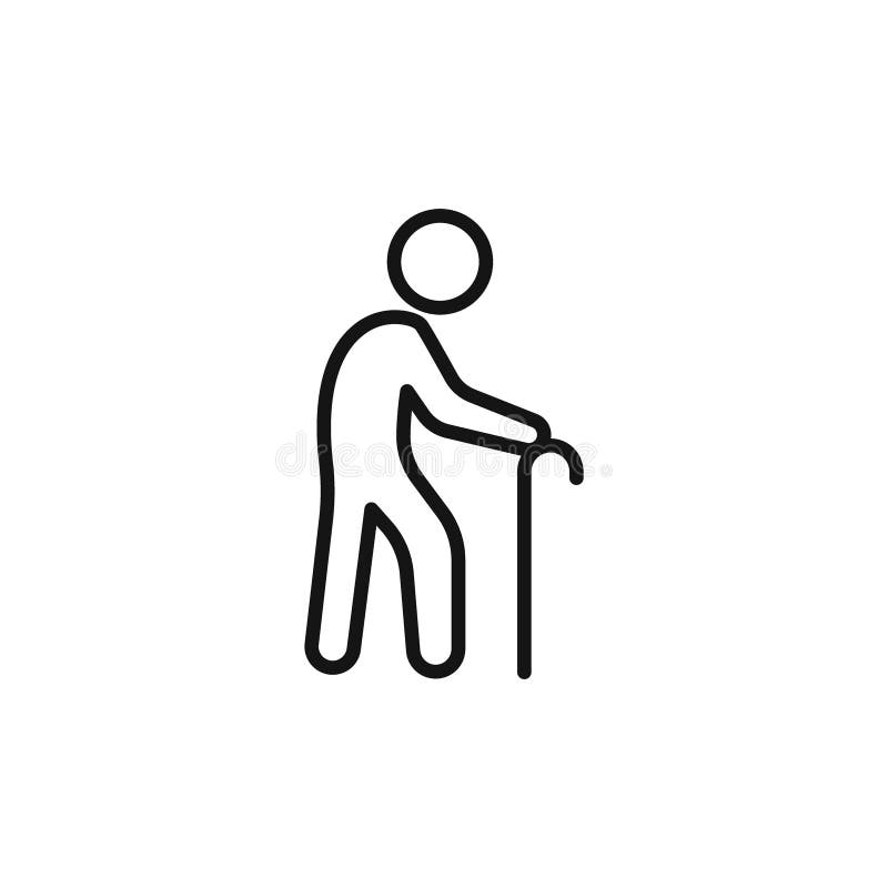 Old Man Icon Stock Illustrations – 84,285 Old Man Icon Stock ...