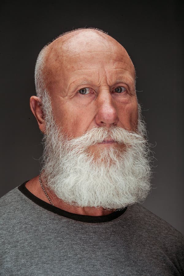Old Man with a Long White Beard Stock Photo - Image of mourning, male ... Old Man with a Long White Beard Stock Photo - Image of mourning, male ...