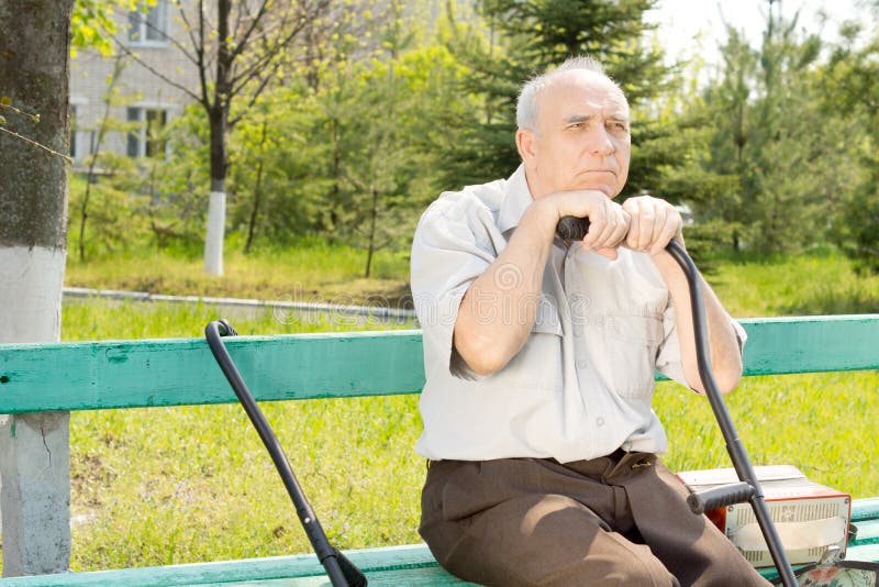 2,177 Old Man Sitting Waiting Stock Photos - Free & Royalty-Free Stock ...