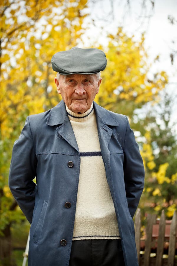 Elderly man Walking stock image. Image of grandfather - 15835761