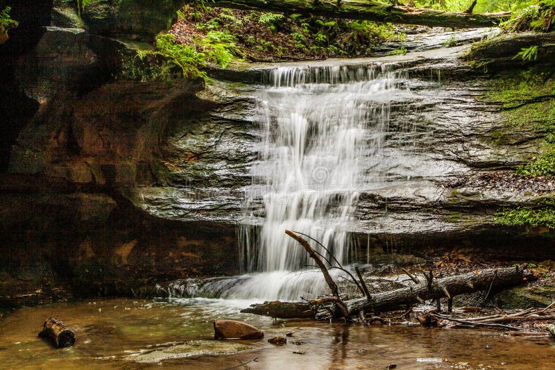 Old Man& X27;s Cave Unit, Hocking Hills State Park, Ohio Stock Photo ...