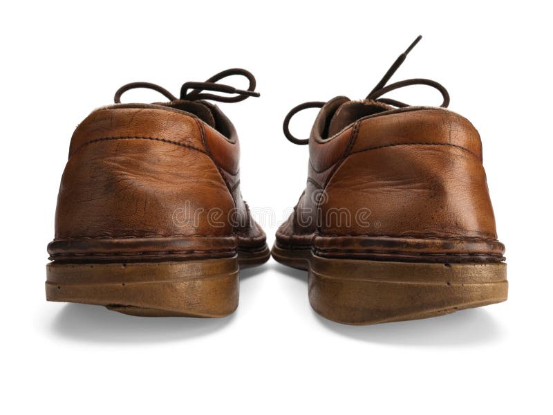 Old man s shoes stock photo. Image of orange, shabby - 28042214