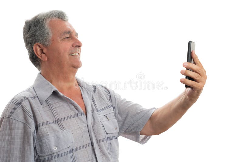 Older Man Facetime Stock Photos - Free & Royalty-Free Stock Photos from ...