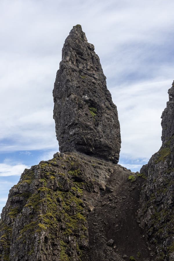 The Old Man of Storr in Skye Stock Photo - Image of geology, landmark ...
