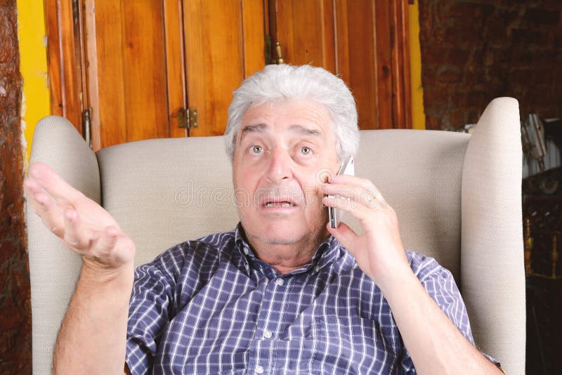 7,505 Old Man Smart Phone Stock Photos - Free & Royalty-Free Stock ...