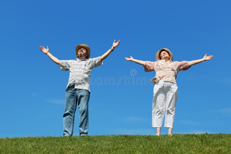 Woman Standing Over Man