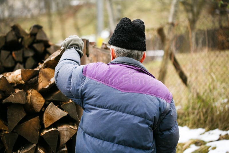 Old man at work stock image. Image of load, outdoor, peasant - 8277487