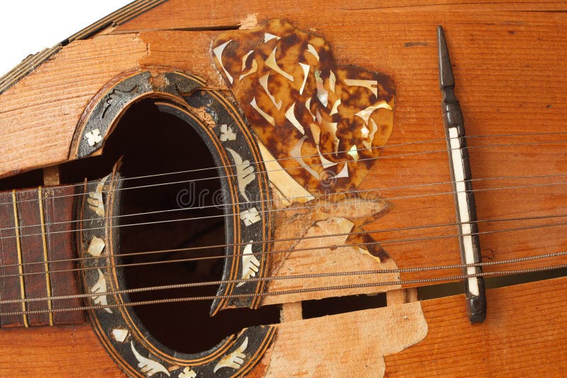 Old mandolin broken stock photo. Image of hands, event - 118065244