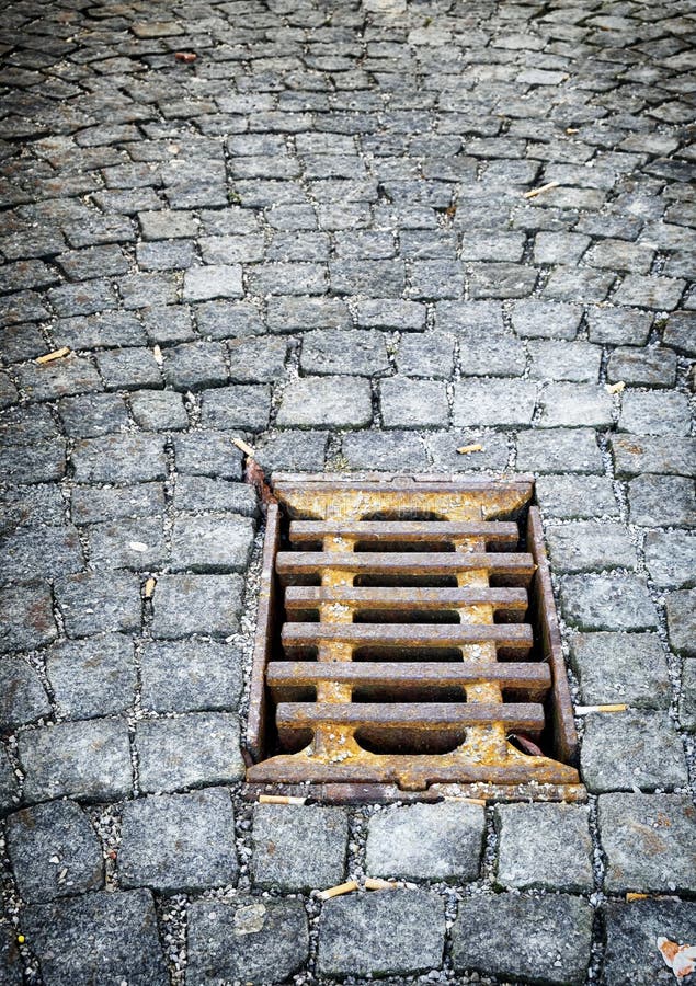 Old manhole stock photo. Image of gray, underground, round - 37550972