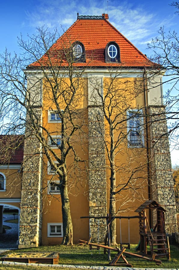 Old manor house stock photo. Image of reconstruction - 23207524