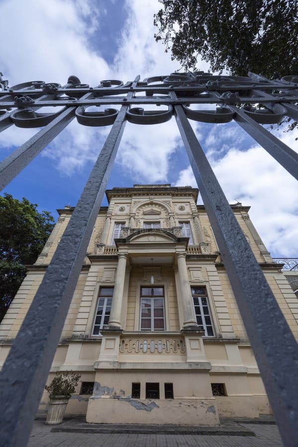 Old Mansion on Sao Paulo Downtown. Brazil Stock Photo - Image of town ...