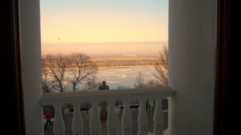 Old Mansion Window, Camera Movement Stock Video - Video of castle ...