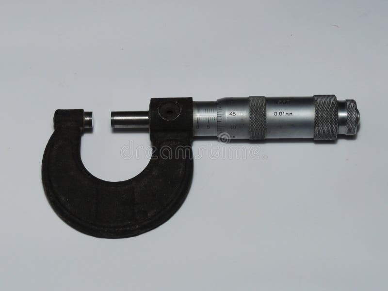 Engineer Measuring Tool Isolated on White Background Stock Image ...