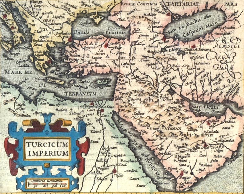 Old map stock image. Image of east, travel, middle, editorial - 12424395