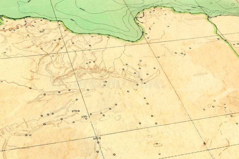 Old map (1929) of Libya stock photo. Image of grunge - 25505376