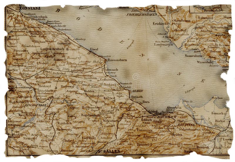 Old map stock photo. Image of brush, fiber, distressed - 713812