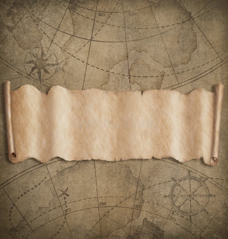 Old blank map background stock illustration. Illustration of navigation ...