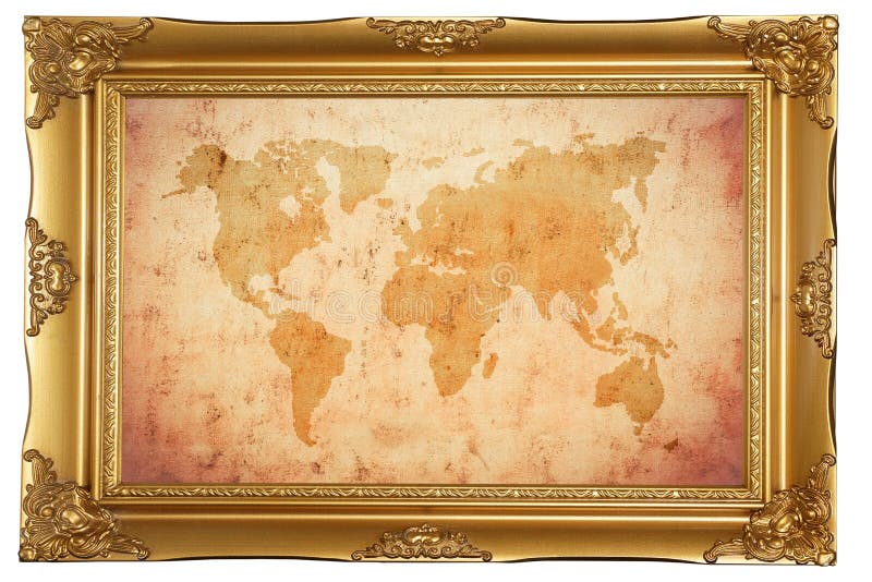 Old map stock image. Image of ancient, antique, retro - 51473421