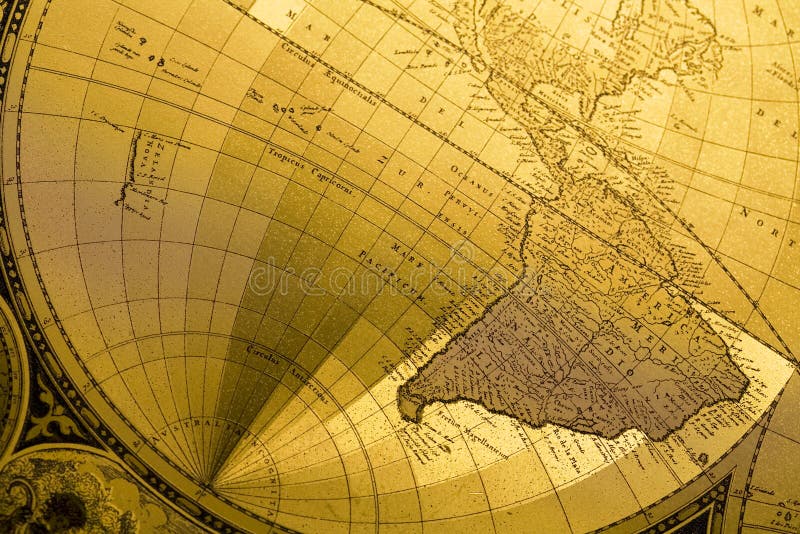 Old map of the world stock image. Image of americas, backgrounds - 6324381