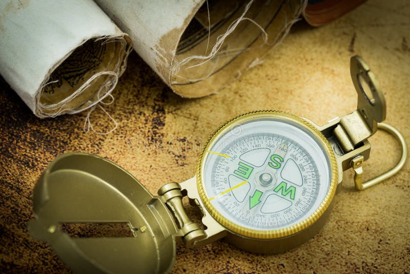 Old Maps with a Compass. the Concept of Expeditions and Travel ...