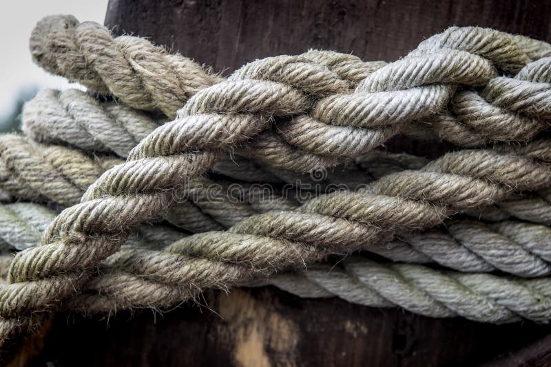 Old Marine Ropes stock image. Image of grunge, marine - 110555181