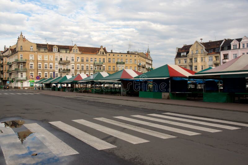 Old market stock image. Image of buildings, architecture - 27812661