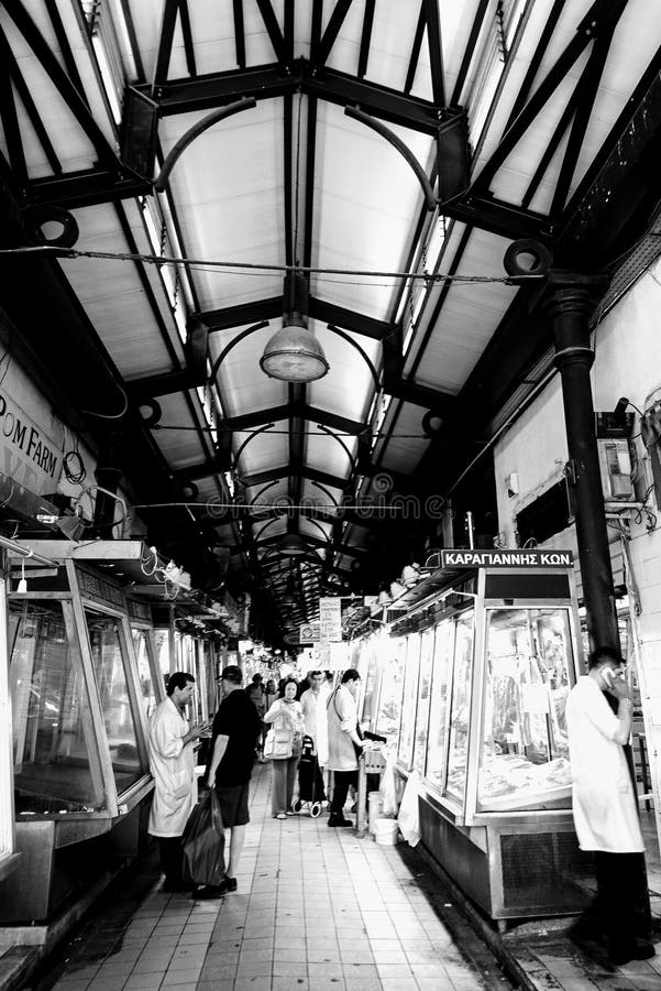 Old Market in the Old Town. Athens, Greece Editorial Image - Image of ...