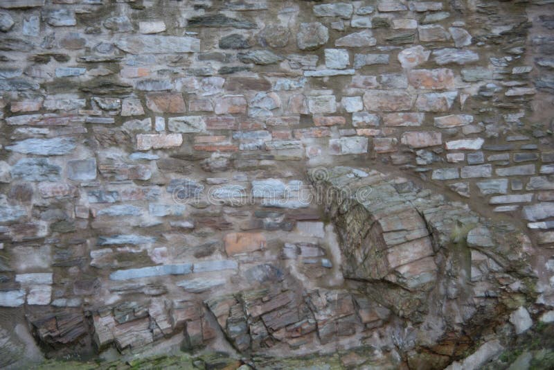 The Masonry is Made of Smooth and Beautiful Stone and Brick ...