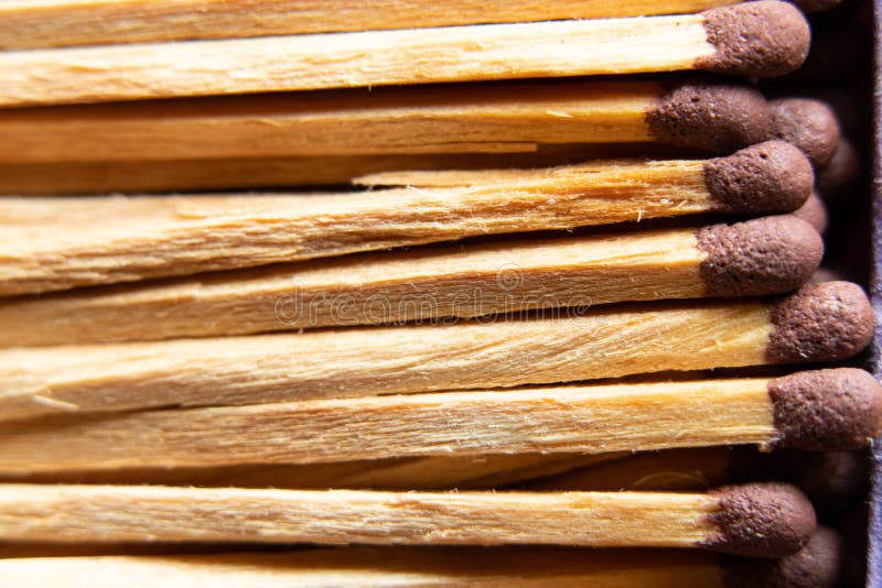 Old Matches in a Box Close Up, Match Stock Image - Image of symbol ...