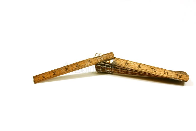 Old Measuring Tape / Ruler stock image. Image of closeup - 275277