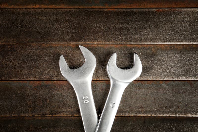 Old Mechanic Keys 20-19. the Concept of a New Year 2019 Stock Image ...