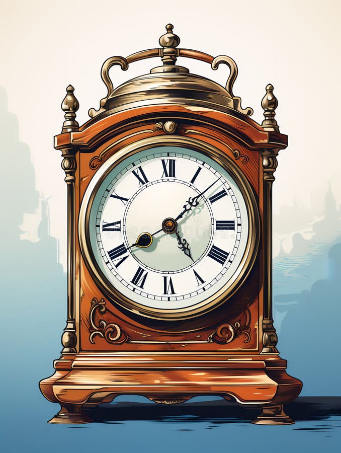 Mechanical Clock Roman Numbers Stock Illustrations – 140 Mechanical ...