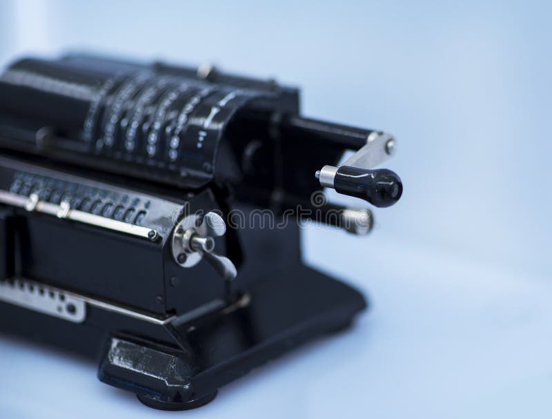 Arithmometer, Old and Retro Computer for Mathematical Calculations ...