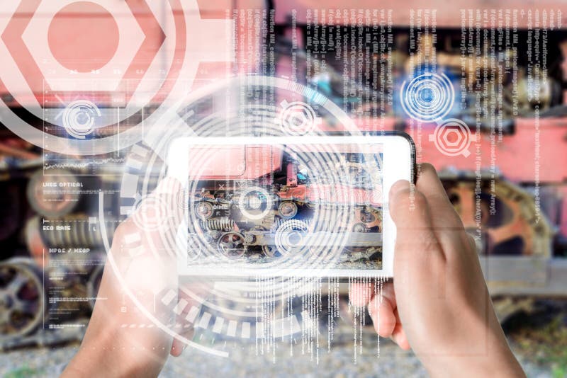 Old Mechanical Vehicle Tracks and Engine Stock Image - Image of holding ...