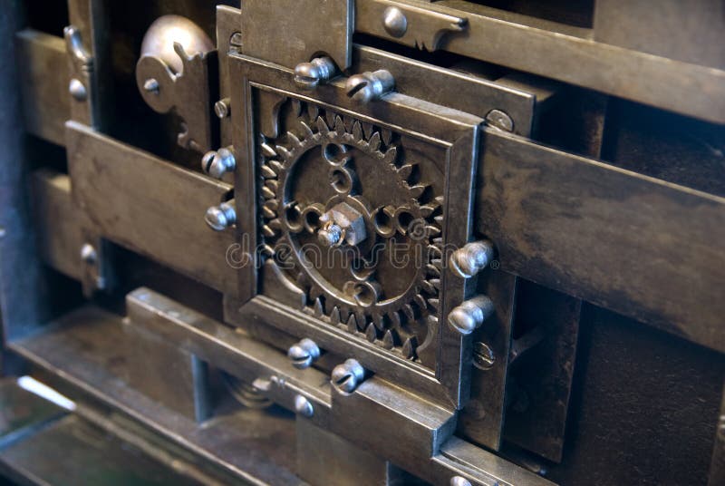 Old mechanism stock image. Image of machine, ferruginous - 4648763