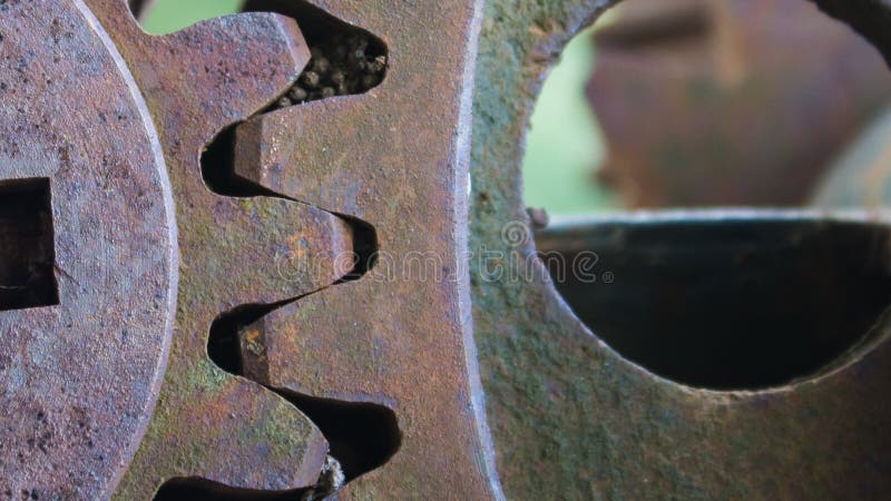 The old mechanism stock photo. Image of cooperation, dependence - 61573014