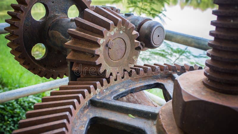 The old mechanism stock photo. Image of industry, engineering - 61573296