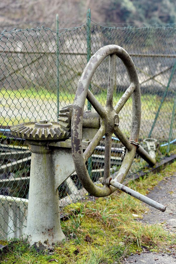 Old mechanism of gears stock photo. Image of rusty, detail - 83128802