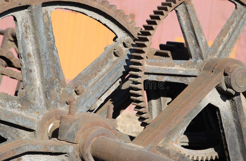 Old mechanism stock photo. Image of mechanism, drive - 53570376