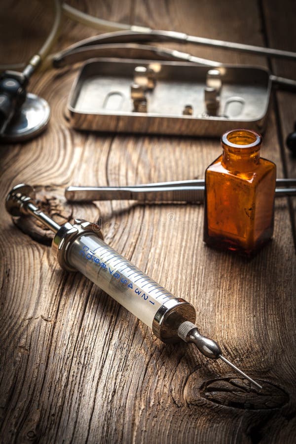 Old medical instruments. stock image. Image of vintage - 67096429