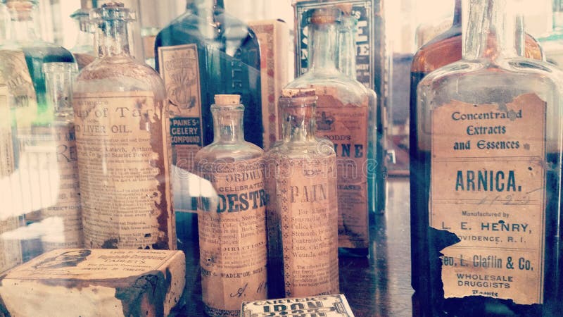 Old medicine bottles editorial photography. Image of medicine - 73881662