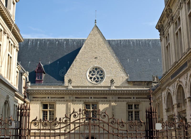 Old Medieval Abbey in Dijon. Stock Photo - Image of countryside ...