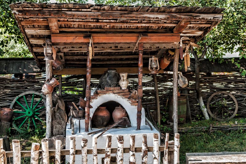 Old Medieval Artisan Furnace Stock Image - Image of brown, bake: 104116757
