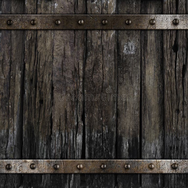 Old Medieval Barrel Wood Background Stock Image - Image of decoration ...