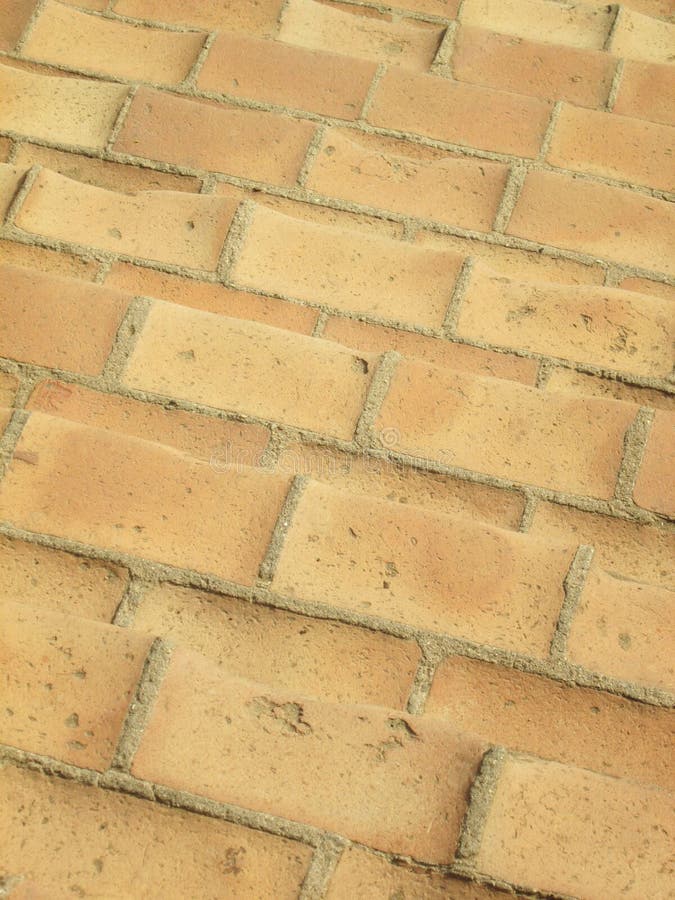 Old Medieval Brick Pavement Pattern Detail Stock Image - Image of ...