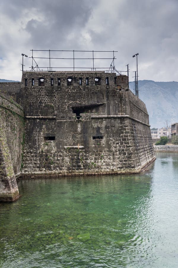 Old Medieval Castle on the Sea Stock Image - Image of building, ancient ...